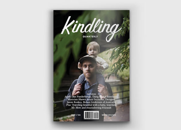 Issues | Kindling, il primo magazine sui papà hipster | Frizzifrizzi