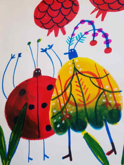 La stanza dell'artista: Anna Aparicio Català - Frizzifrizzi